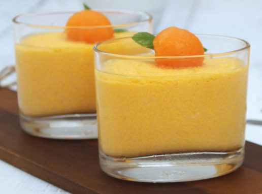 MOUSSE DE MELON AU MASCARPONE - 10 MINUTES - CUISINE MINUTES