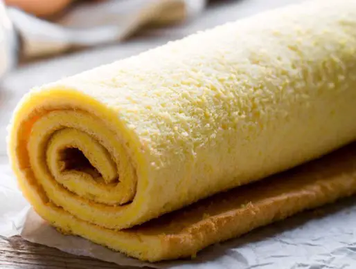 BISCUIT MOELLEUX SUISSE POUR BÛCHE (15 MINUTES) - CUISINE MINUTES